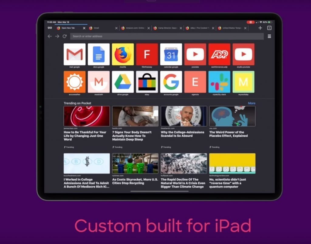 Firefox Luncurkan Browser Khusus iPad | Selular.ID